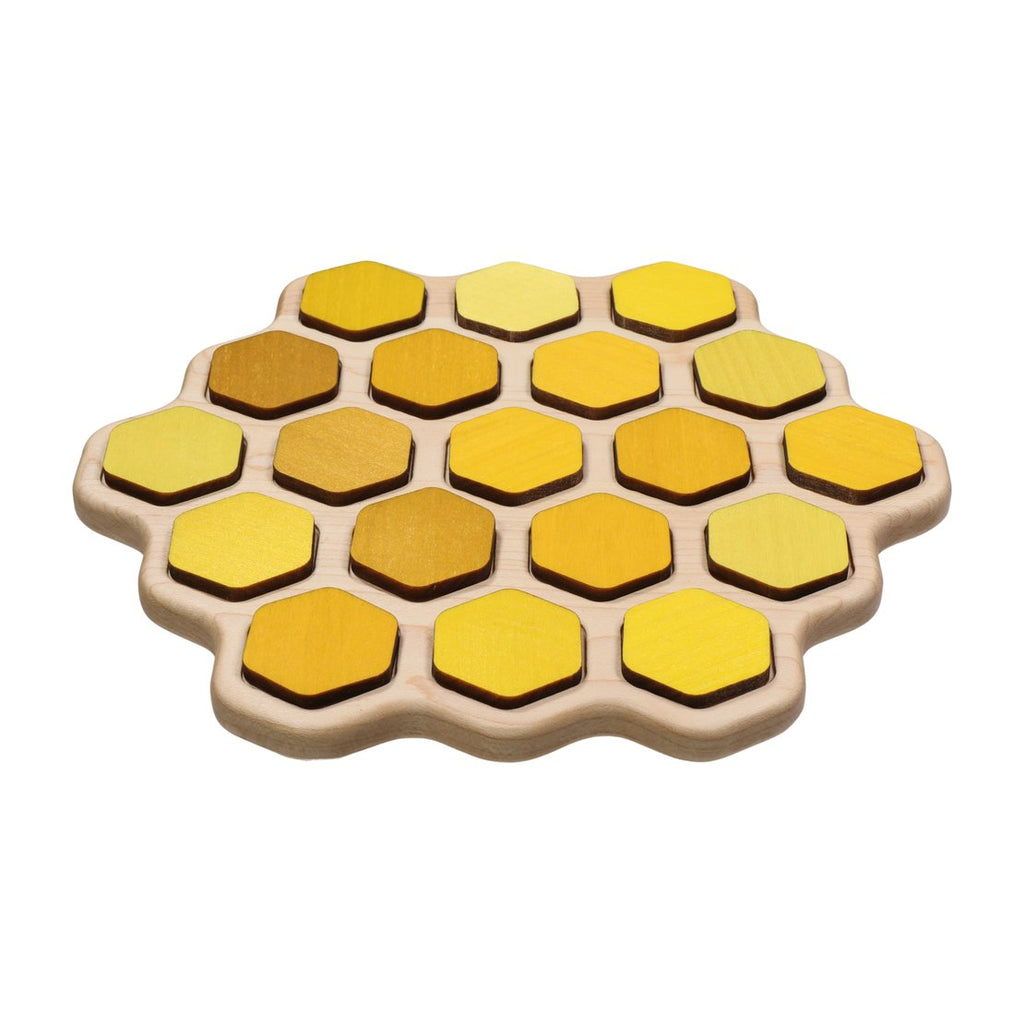 Mirus Toys Double sided Honey bee puzzle - honeycomb - bee life cycle ...